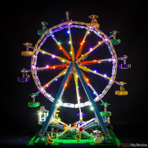Ferris Wheel Lighting Kit for LEGO 10247 (LEGO set not included) by Li ...